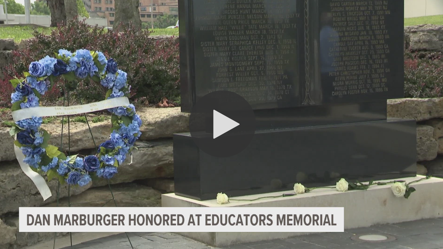 Dan Marburger honored - National Teachers Hall of Fame