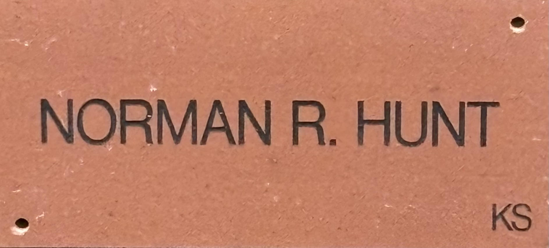 Norman R. Hunt - National Teachers Hall of Fame